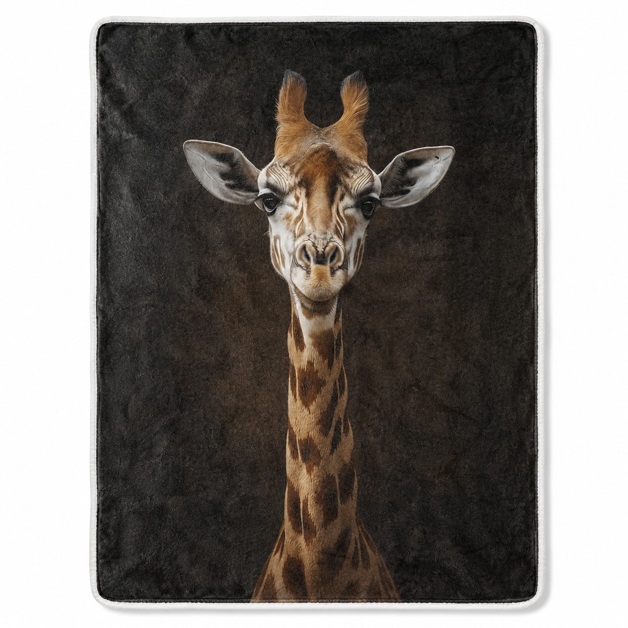 Giraffe Sherpa Fleece Throw Blanket, Multicolor Animal Print - Walmart.com