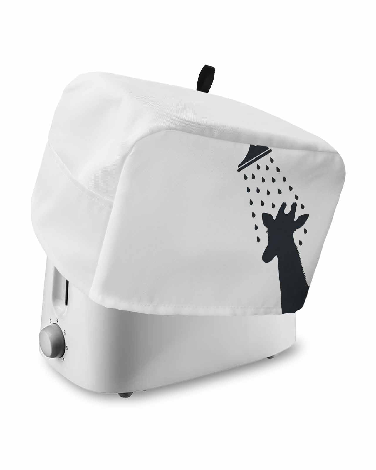 Giraffe Showering Toaster Cover 2 Slice, Small Kitchen Appliance Covers ...