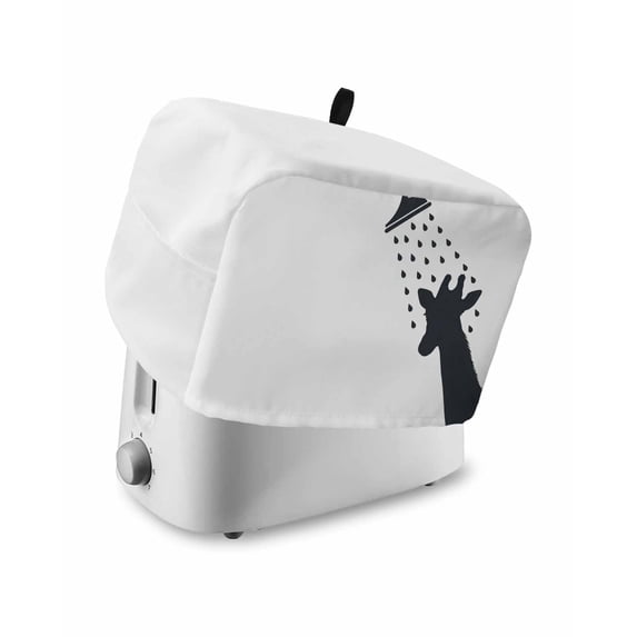 Giraffe Showering Toaster Cover 2 Slice, Small Kitchen Appliance Covers ...