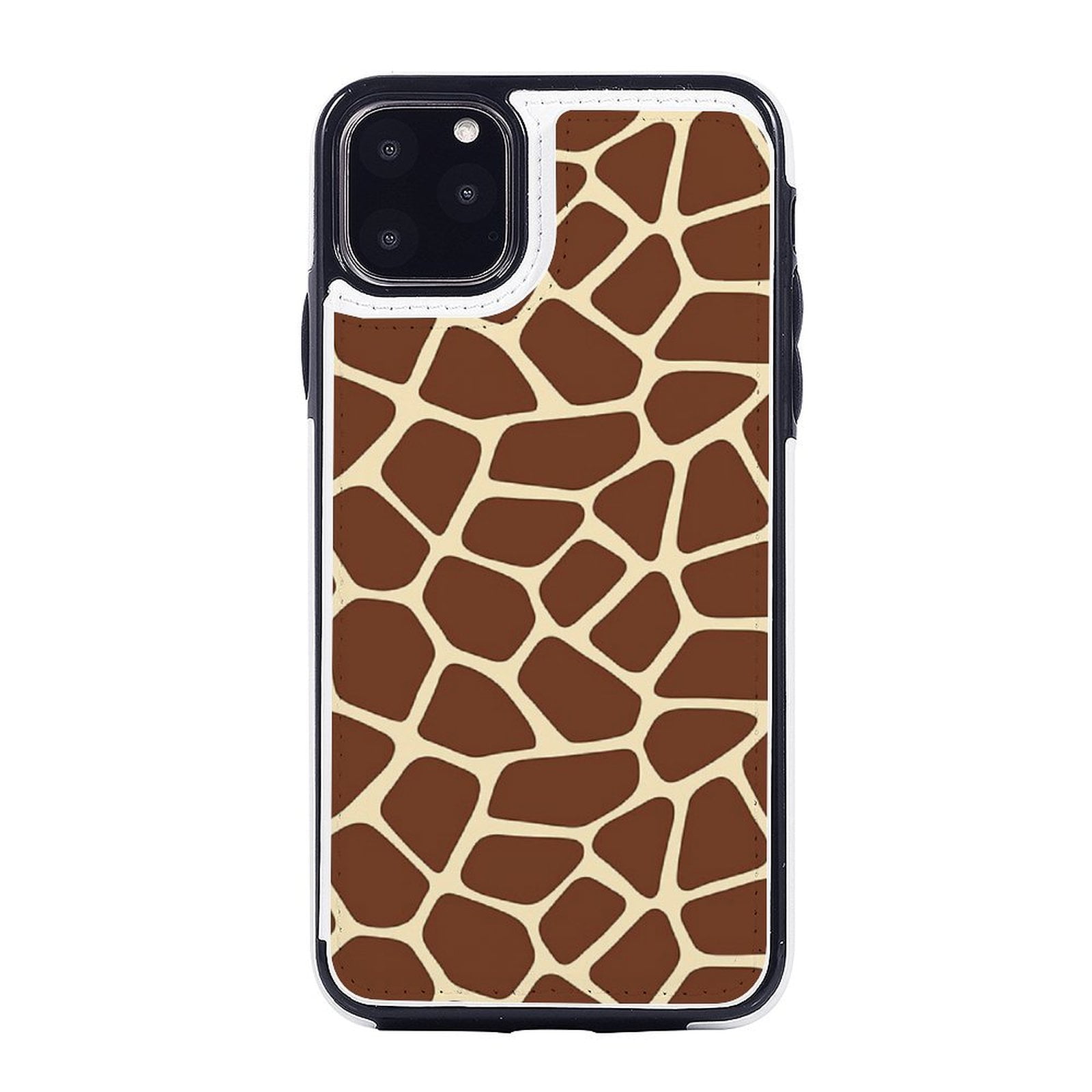Giraffe Skin Leather Wallet Case for iPhone 16 15 14 13 12 11 Pro Max ...