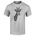 Giraffe T-Shirt Funny Silly Giraffe Lover Giraffe Reader Zoo Shirts ...