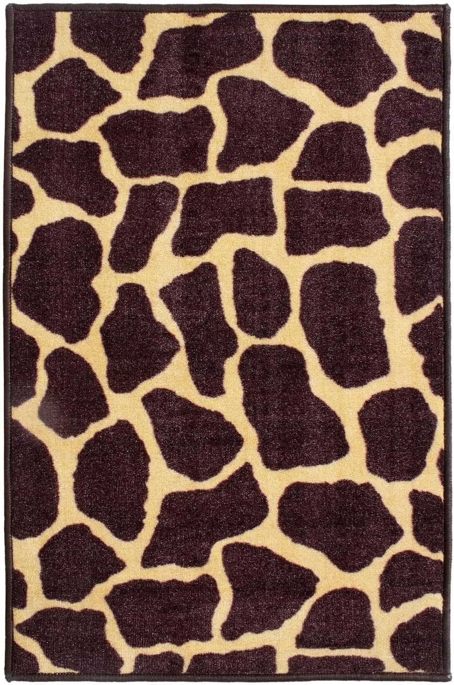 Giraffe Tall Order Area Rug, Animal Print Area Rug, Home Decor Mat, Pet ...