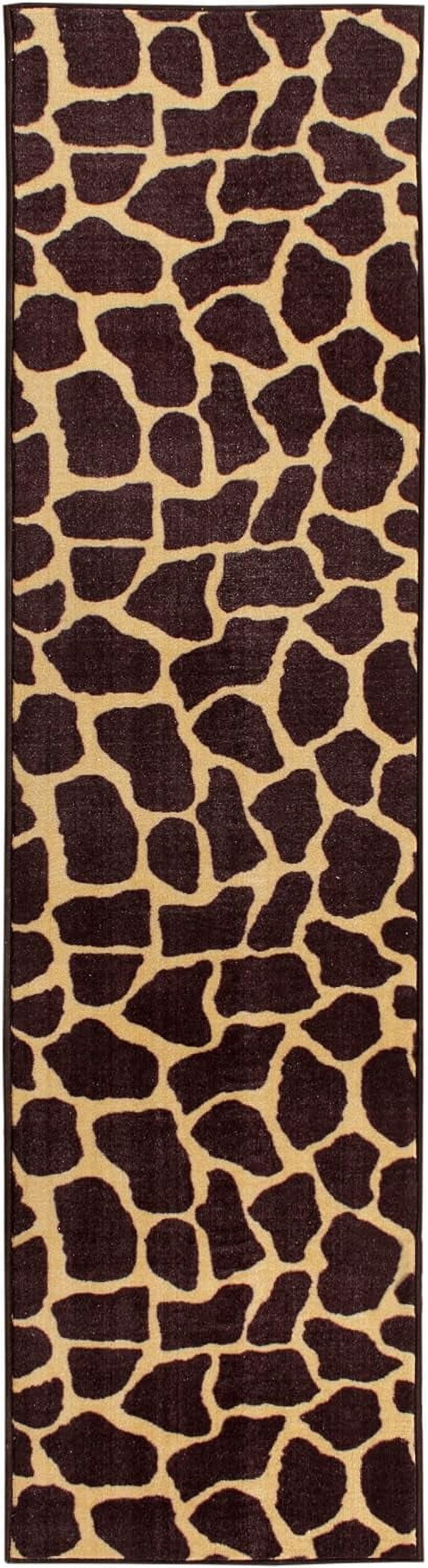 Giraffe Tall Order Area Rug, Animal Print Area Rug, Indoor Area Rug ...