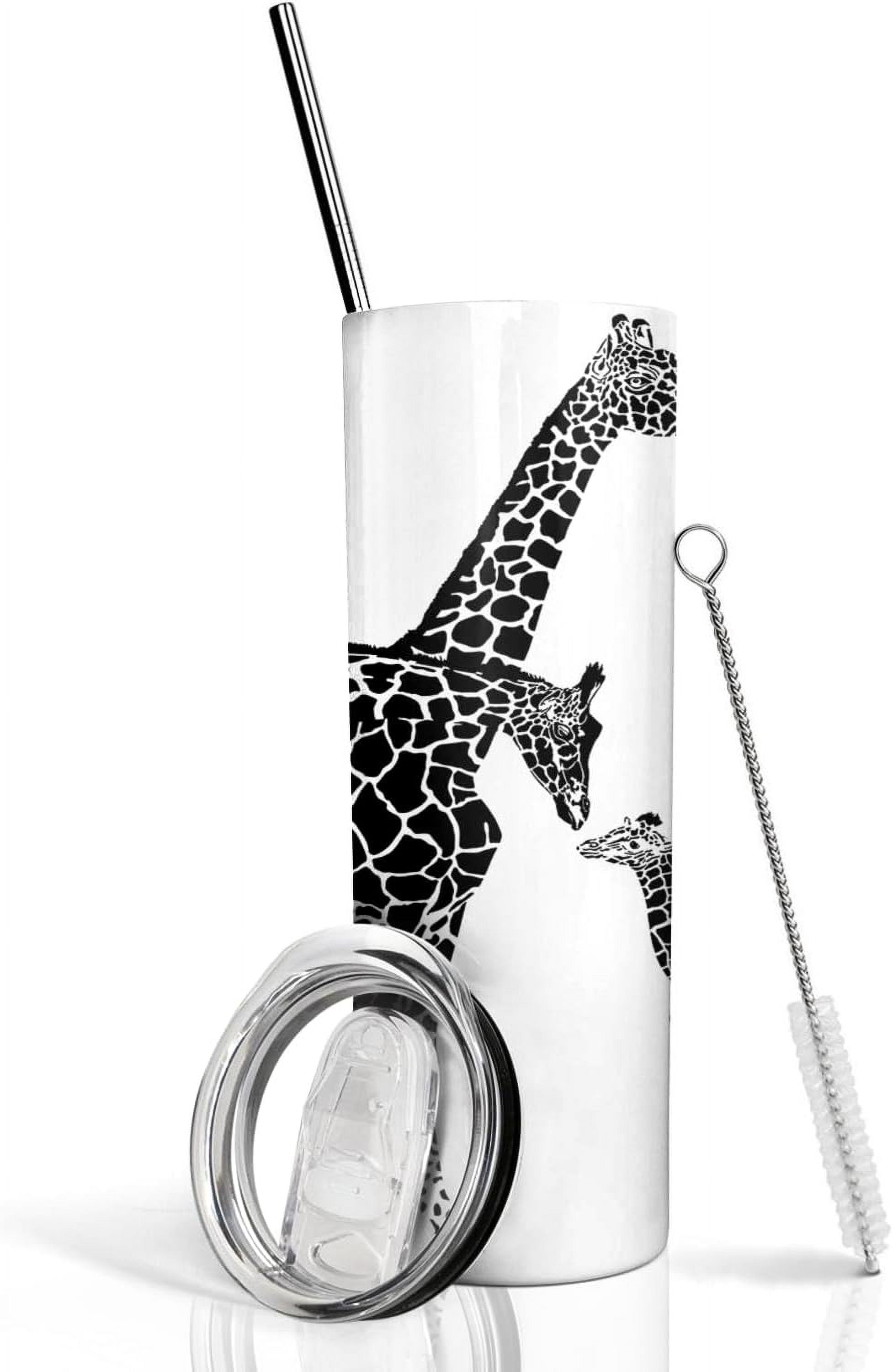 Giraffe Tumbler Giraffe Gifts for Animal Lovers - 20 Oz Insulated ...