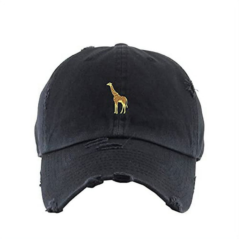 black giraffe hat