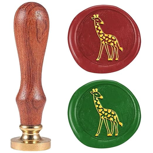 Giraffe Wax Seal Stamp Letter Sealing Wax Stamp Embossed Seal 1 ...