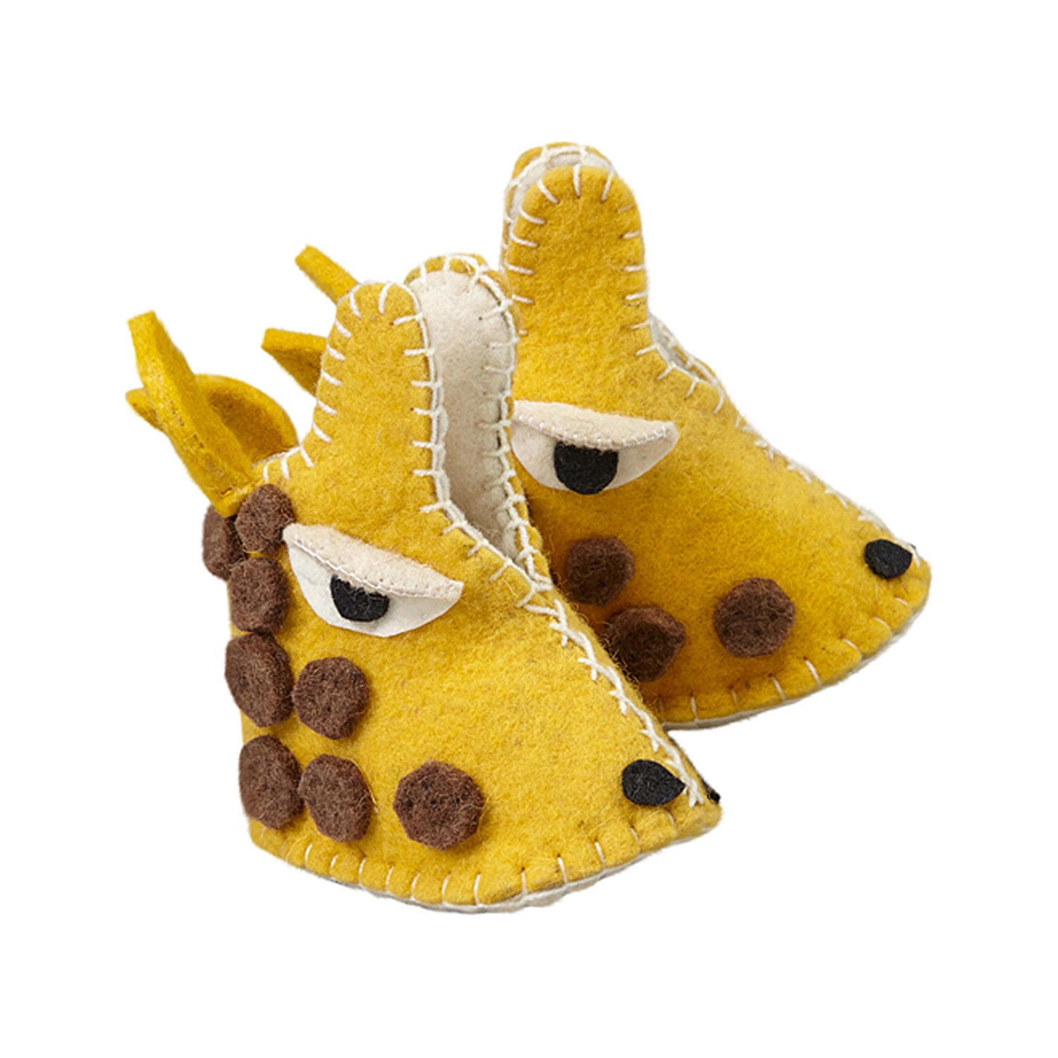 Giraffe Zooties Baby Booties Silk Road Bazaar - Walmart.com