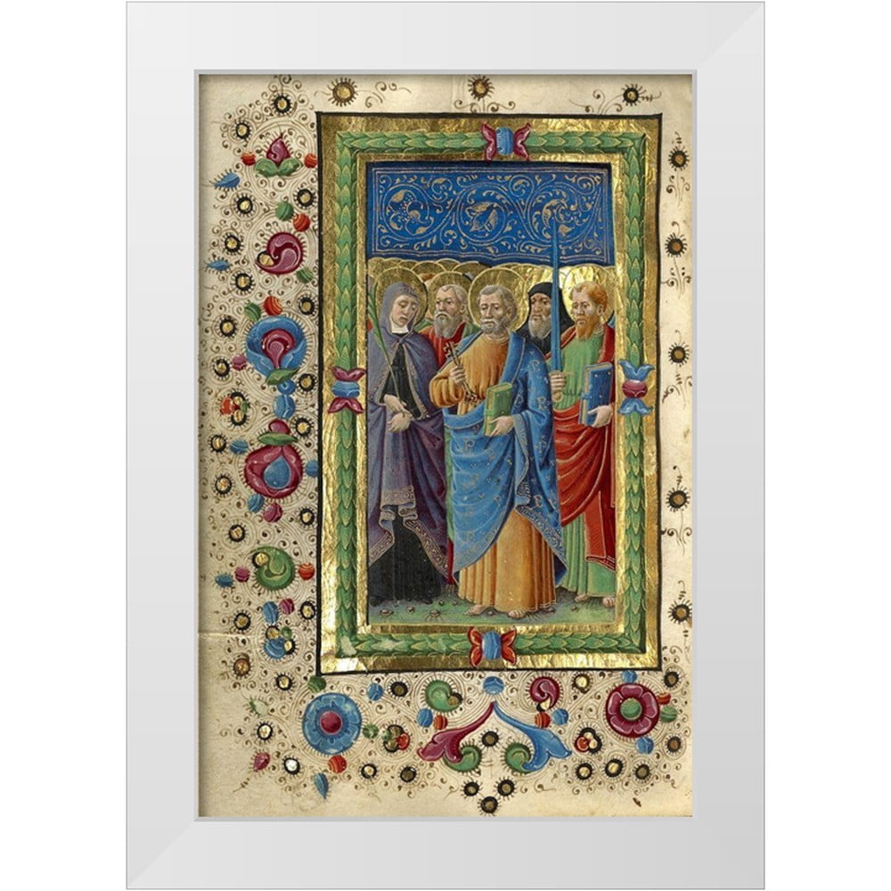 Giraldi, Guglielmo 11x14 White Modern Wood Framed Museum Art Print ...