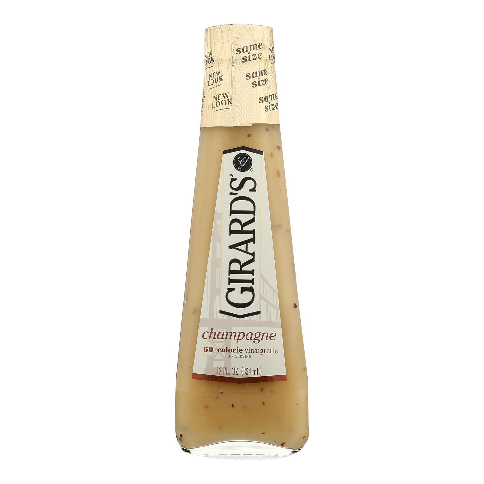Girard's - Dressing Champagne 60 Cal - Case of 6 - 12 FZ - Walmart.com