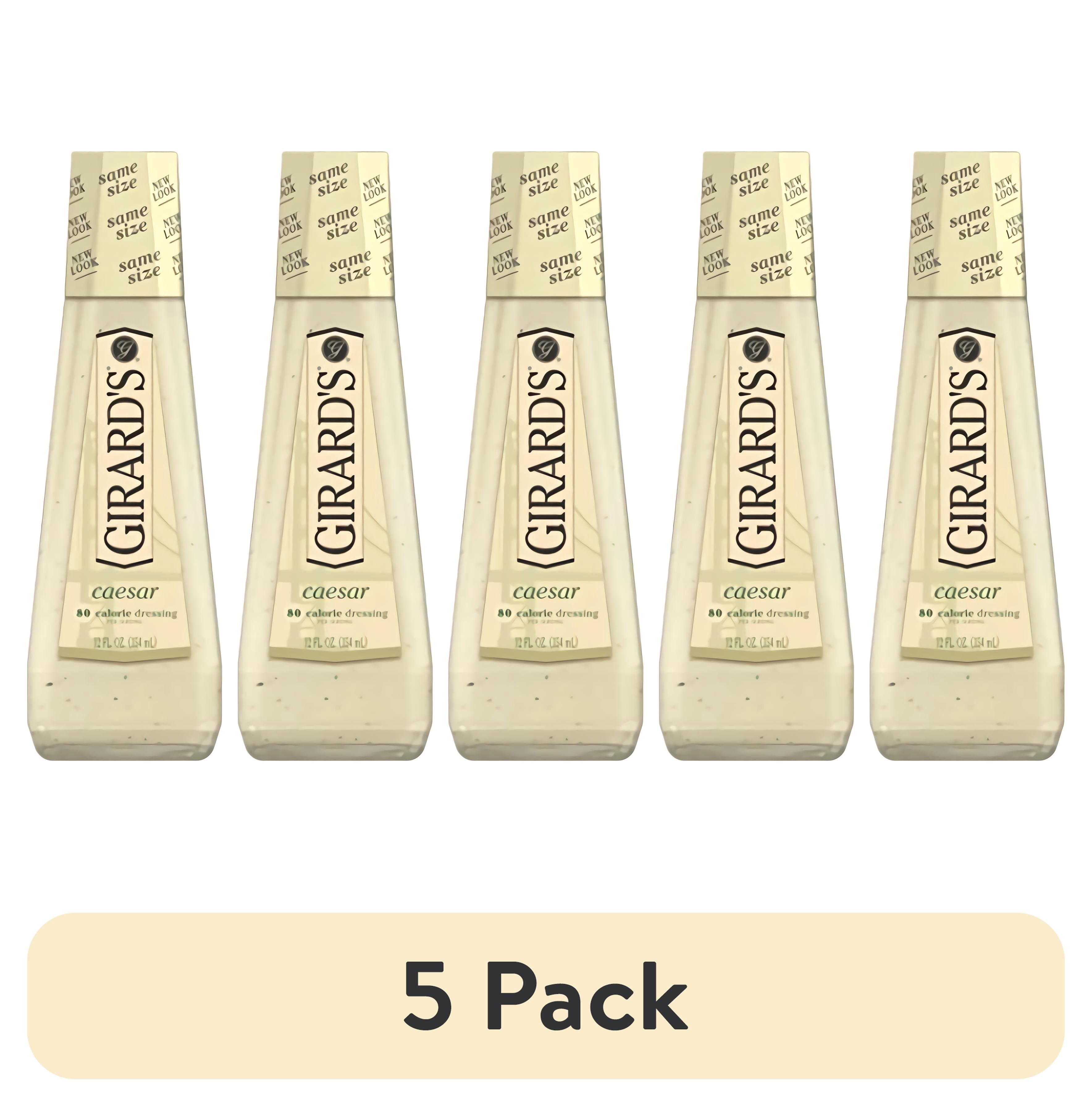 (5 pack) Girard's Light Caesar Dressing 12 Oz (Pack of 3) - Walmart.com