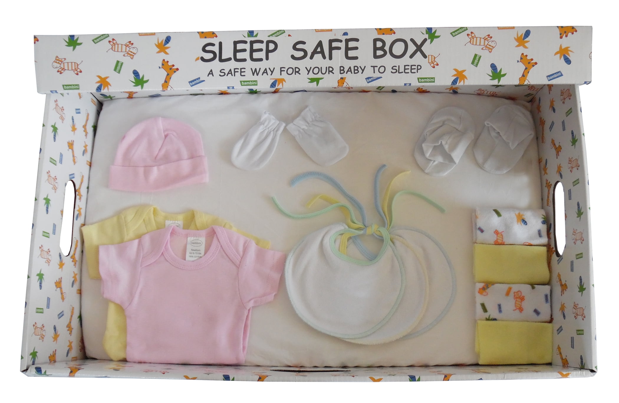 Girl 16 Piece Baby Starter Set Box - Walmart.com