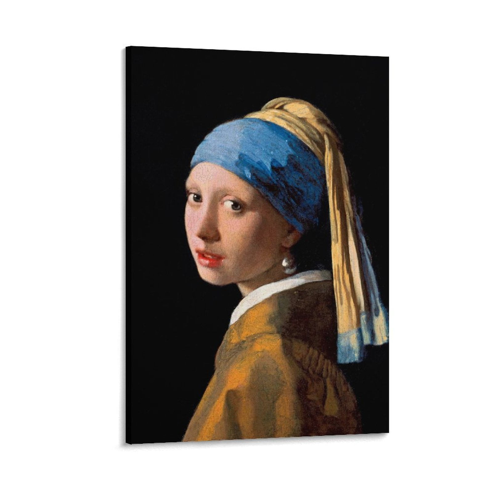 Girl with A Pearl Earring Johannes Vermeer Painter Poster Art Poster ...