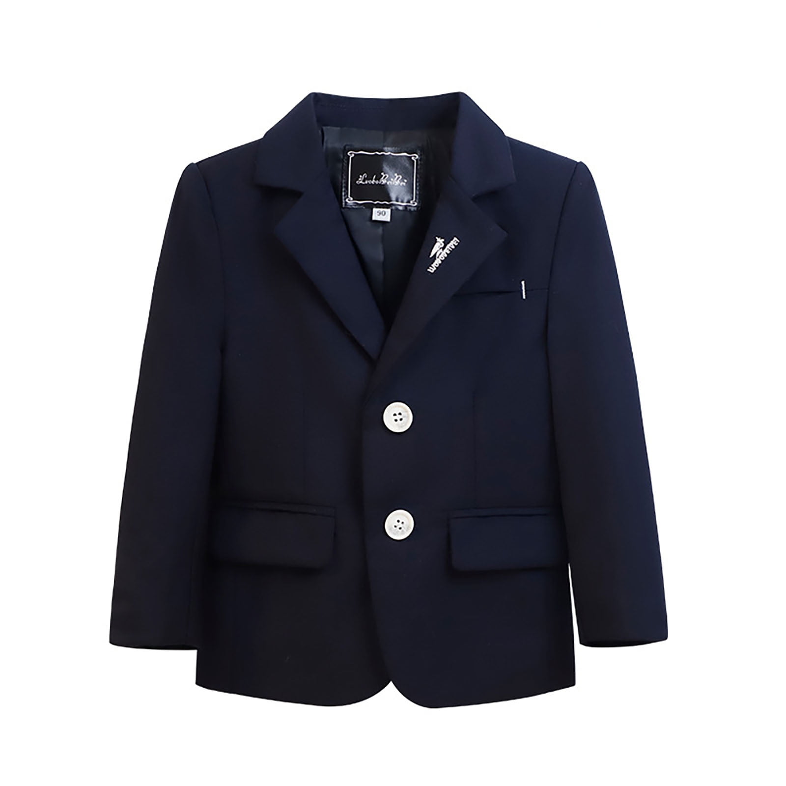 blazer-for-girls-long-sleeve-lapel-collar-open-front-casual-girls-black