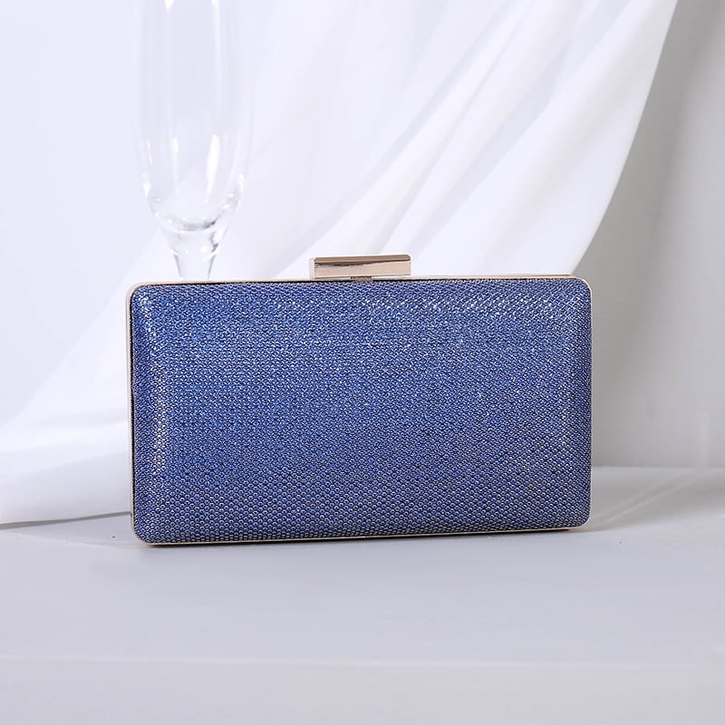 Girl Blue Envelope Clutch Bag, Women's Blue Envelope Evening Clutches ...