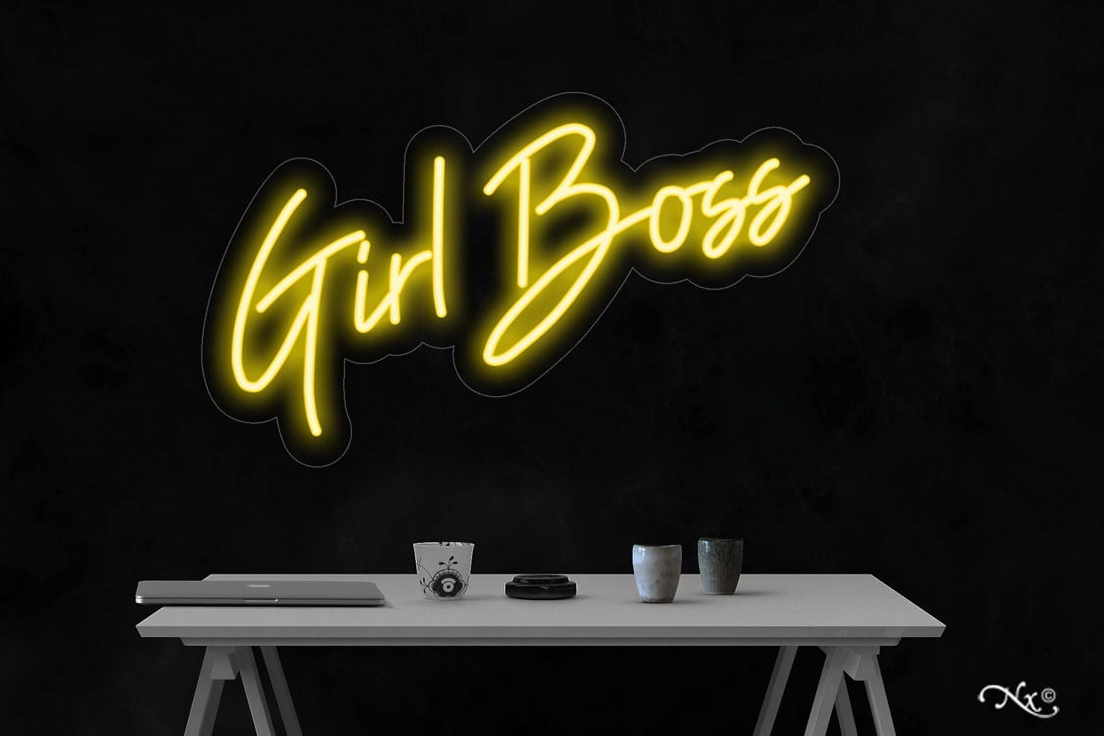 Girl Boss-LED Neon Sign Made in USA - Walmart.com