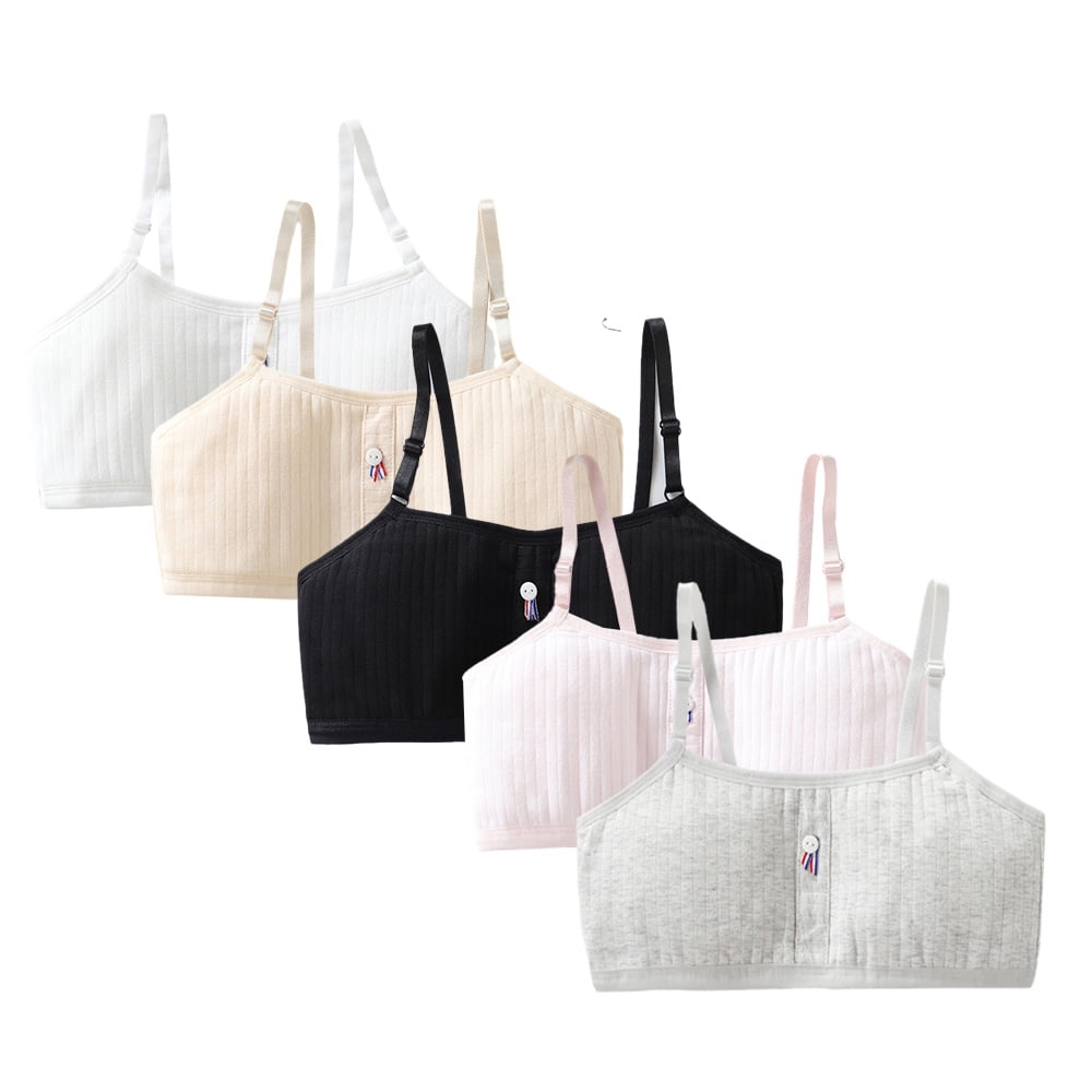 Girl Bra Training Bra Fit for 11-15 Years Teen Girls Sports Bralette ...
