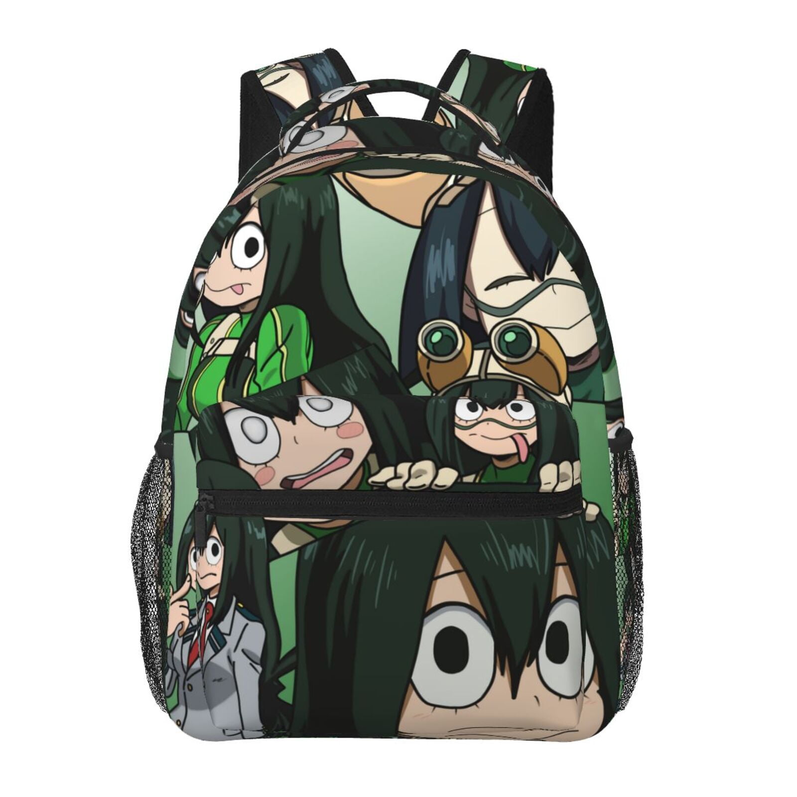 Girl Cartoon My Hero Academia Backpack Notebook Laptop Bags Daypack ...