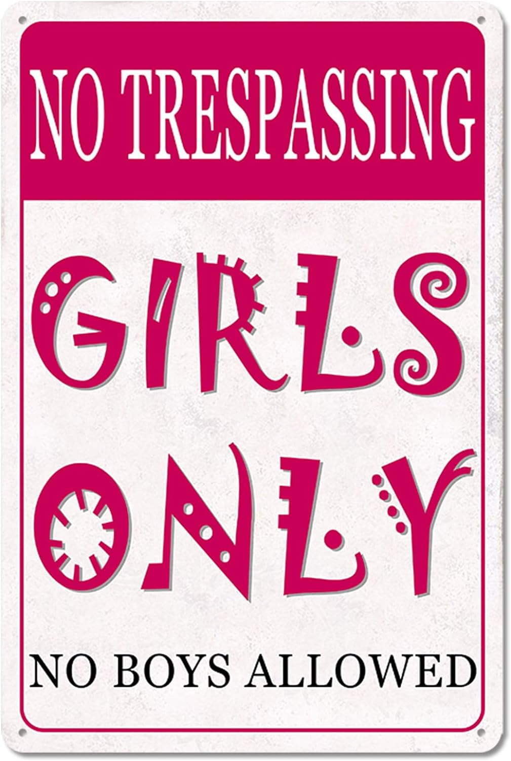 Girl Cave Sign Room Rules Sign For Teen Girls No Trespassing Girls Only ...