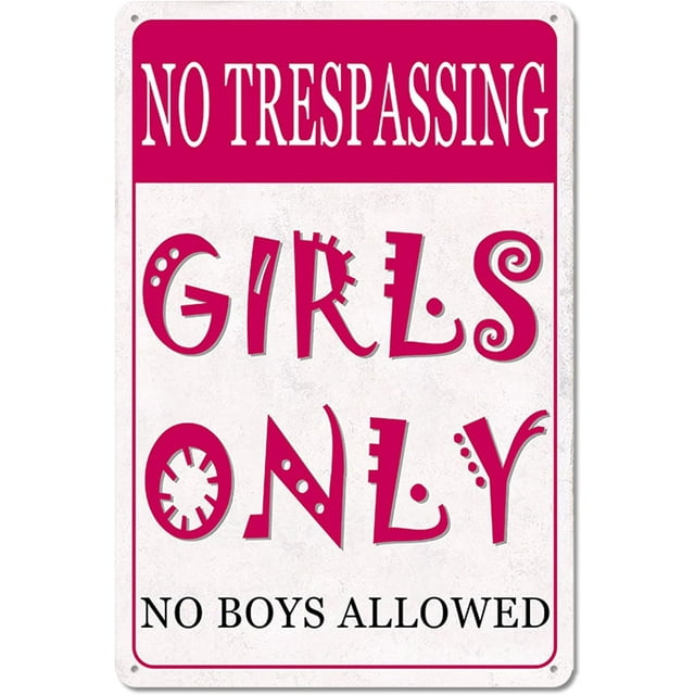 Girl Cave Sign Room Rules Sign For Teen Girls No Trespassing Girls Only ...