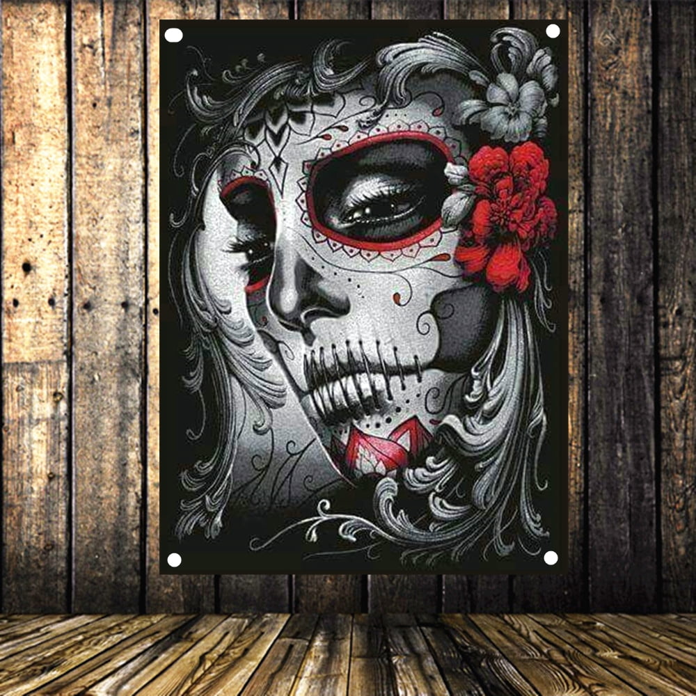 Girl Chicano Tattoo Art Posters and Prints Wall Chart Tapestry Thriller ...