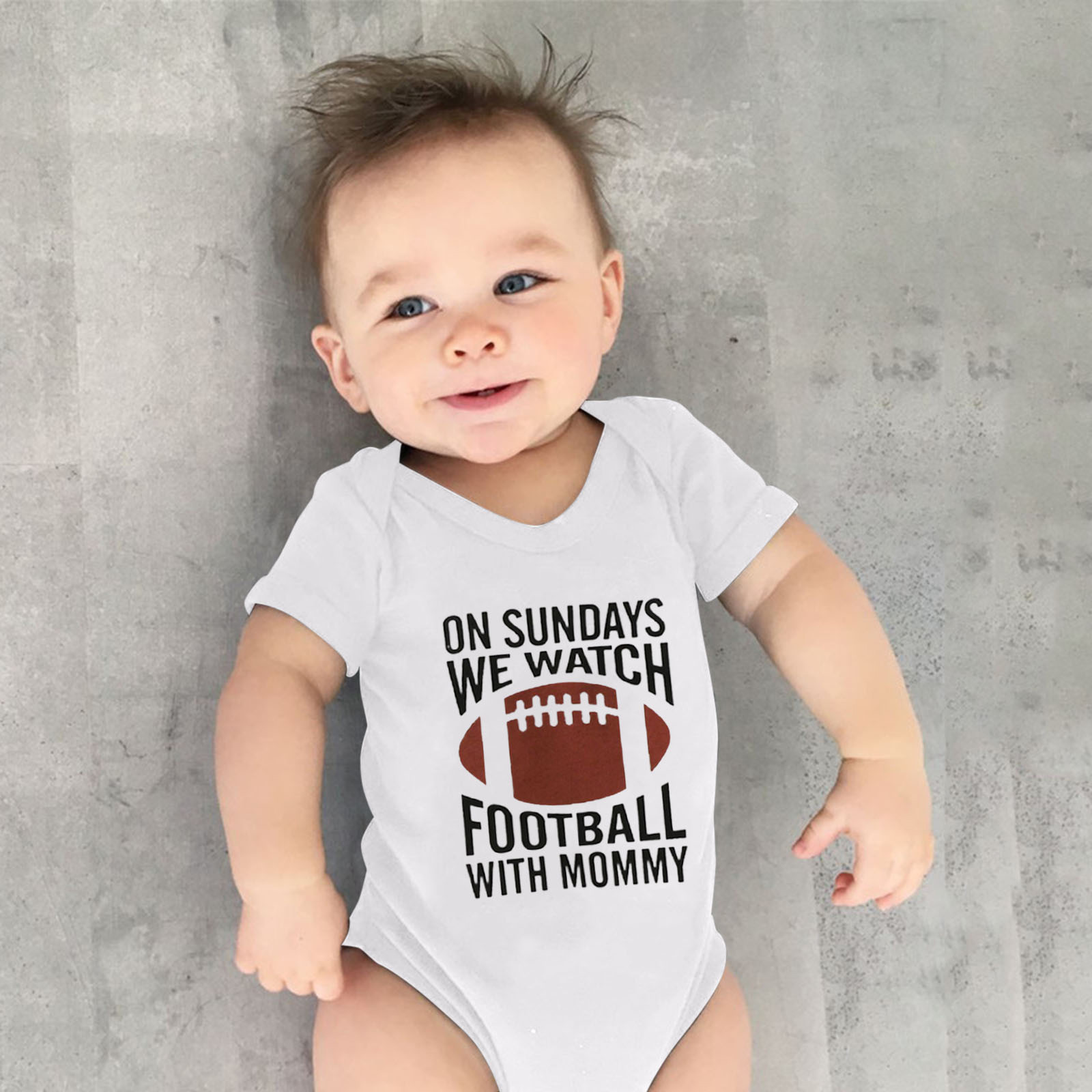 Girl Clothes Short Sleeve Letter Rugby Print Casual and Comfortable ...