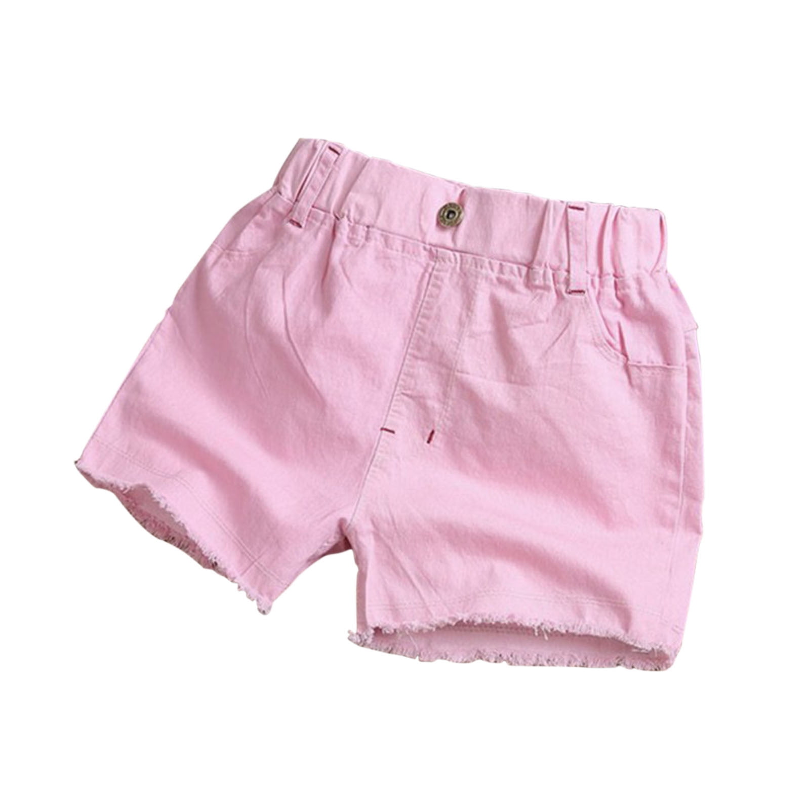 Girl Clothes Uklsqma3 Years Spring And Summer Cute Solid Button Girls ...