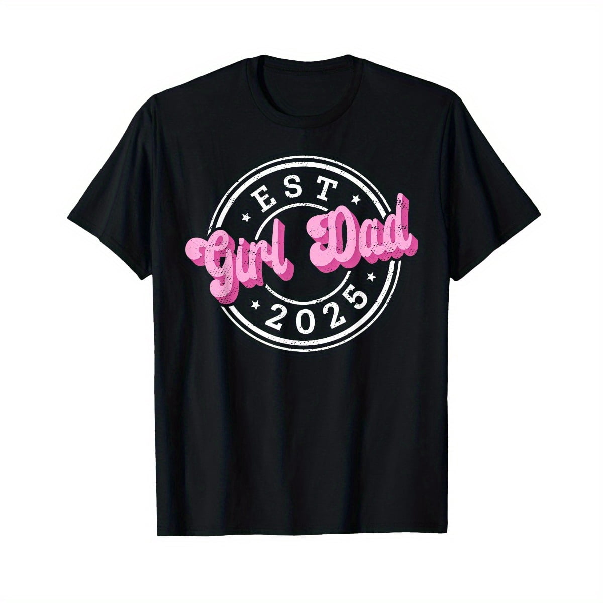 Girl Dad Fathers Day Dad Daughter. Dad Of Girls Outnumbered T-Shirt ...