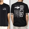Girl Dad Graphic Tee Heartfelt Proud Dad Of Daughters All Size S-5Xl ...
