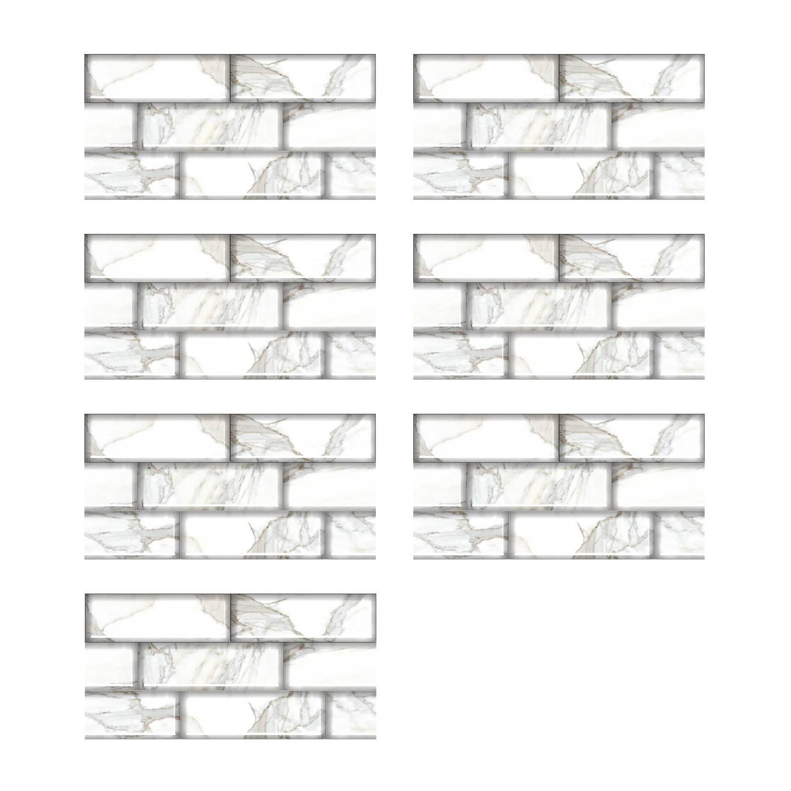 Girl Decal Stickers Stain 3D Glossy Texture Decorative Tiles For ...