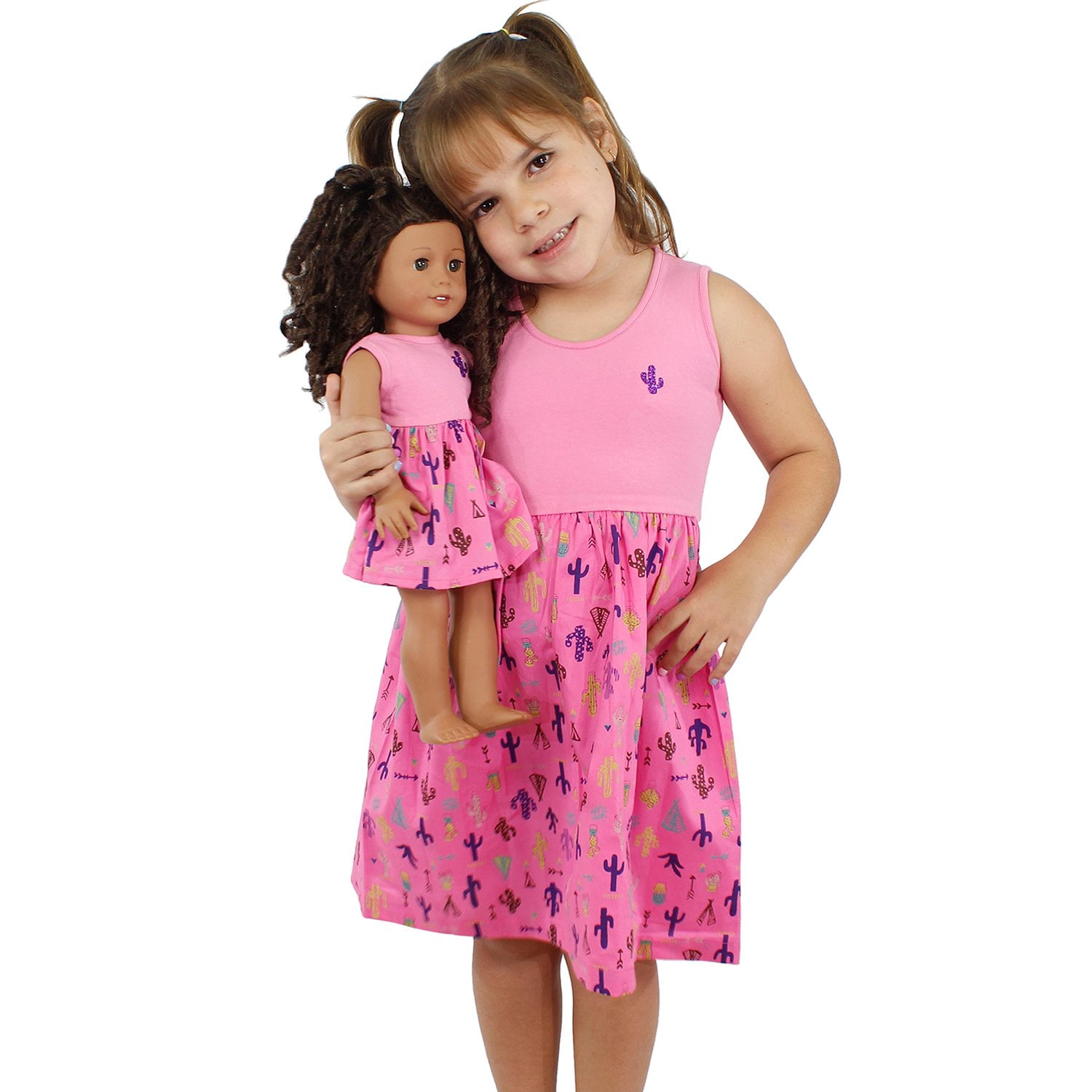 Girl & Doll Matching Kaptus Set - Size 12 - Walmart.com