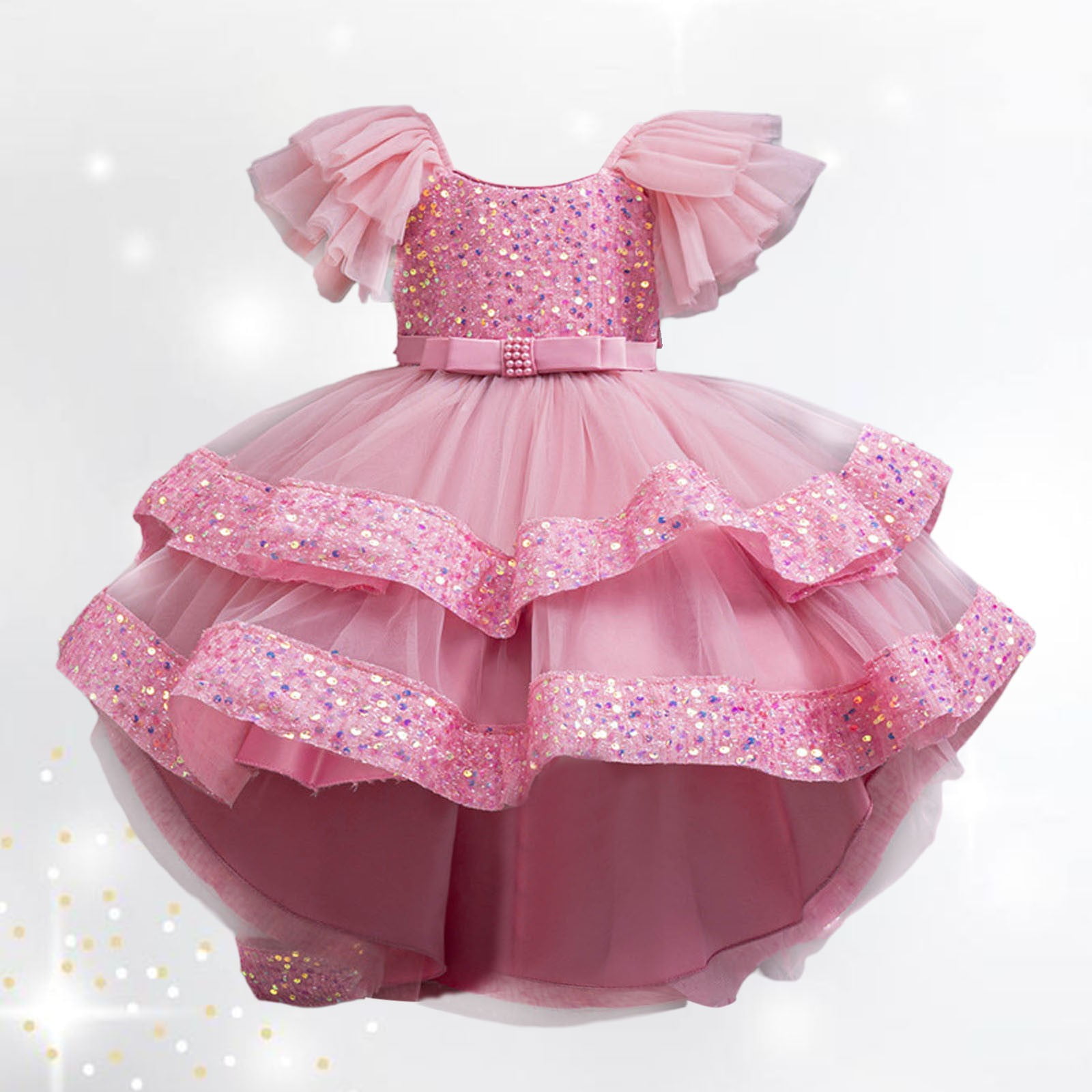 Girl Dress Flower Girl Dresses Girls Tutu Dress Holiday Dress for Girls ...