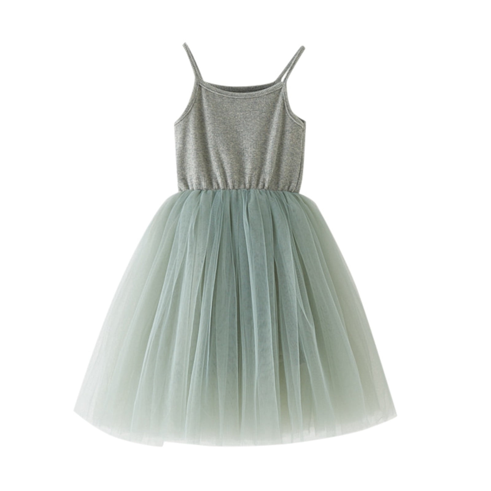 Girl Dress Spaghetti Strap Summer Baby Girl Clothes Birthday Dress Baby ...