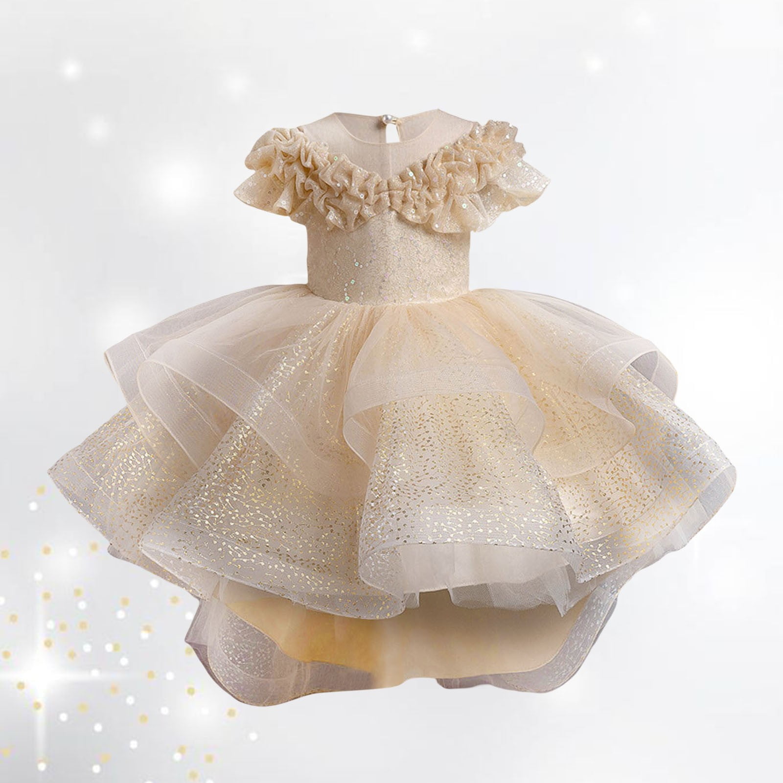 Girl Dresses Formal Dress for Girls YellowGraduation Dress Dresses for ...