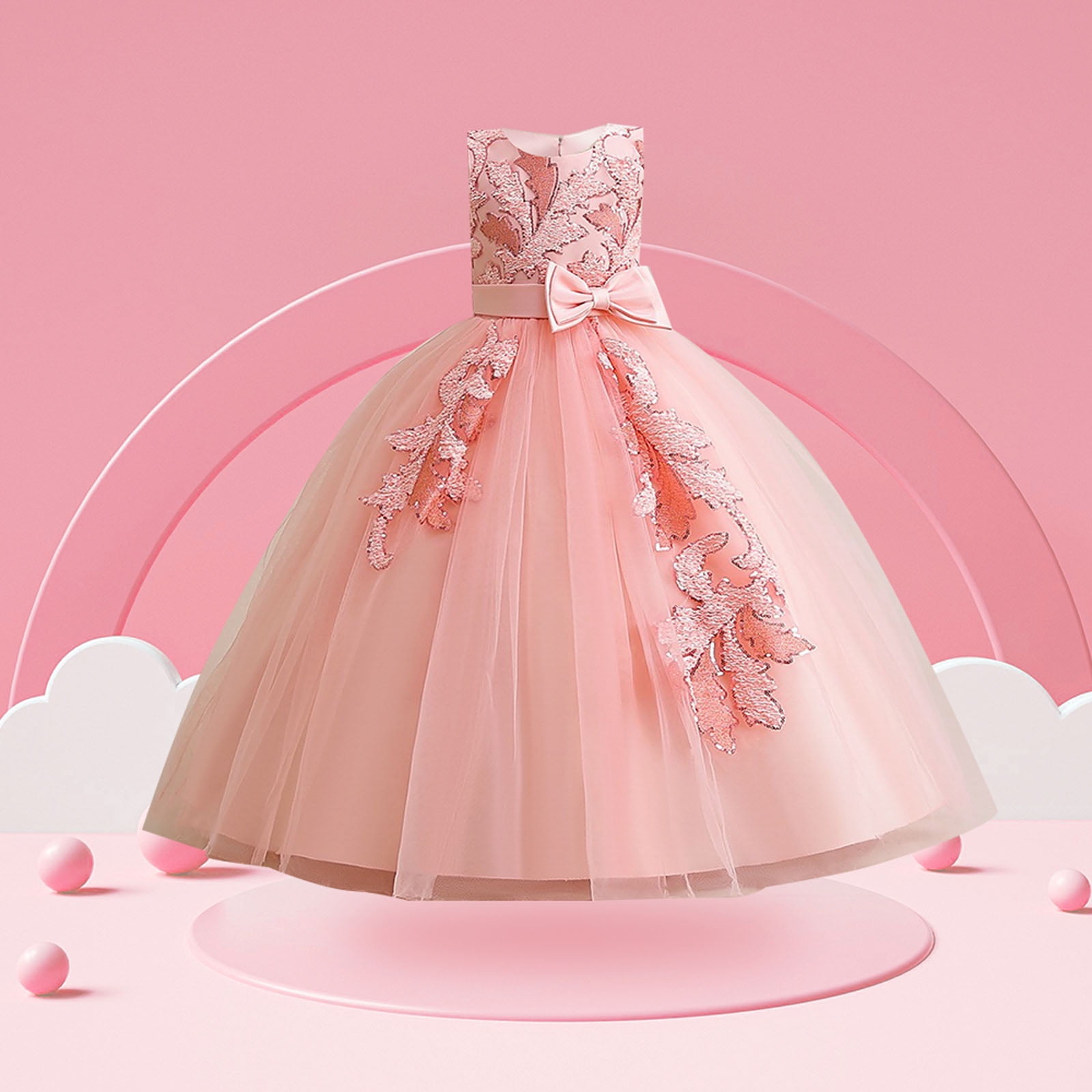 Girl Dresses Formal Dresses for Girls Pink Dress Girls Dress Girls ...