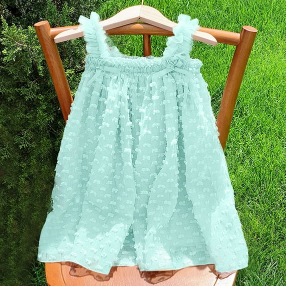 Girl Dresses Green Dresses for Girls Tulle Fluffy Ballet Tutu Skirt ...