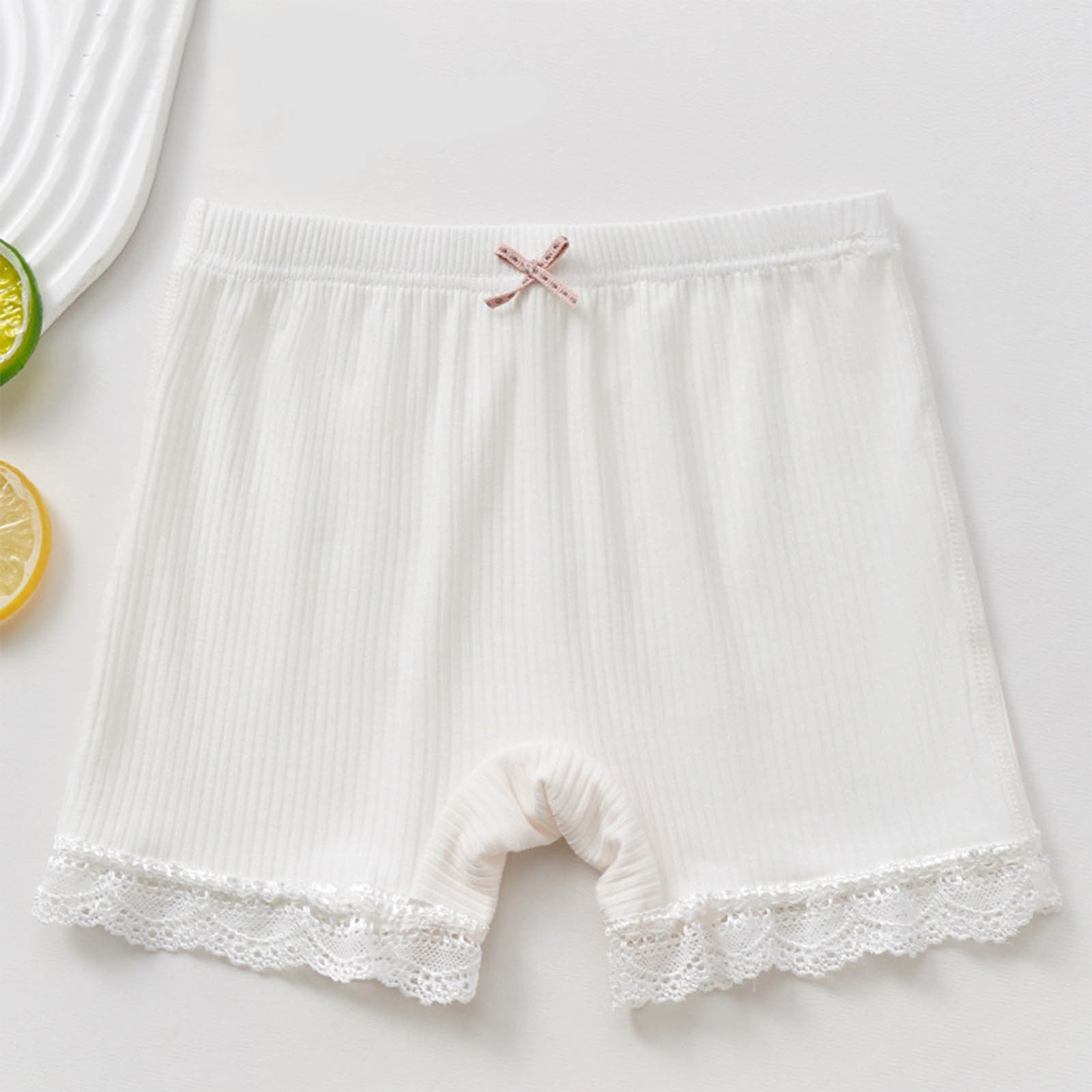 Girl Elastic Waist Shorts Underwear Leggings Toddler Girl's Casual ...