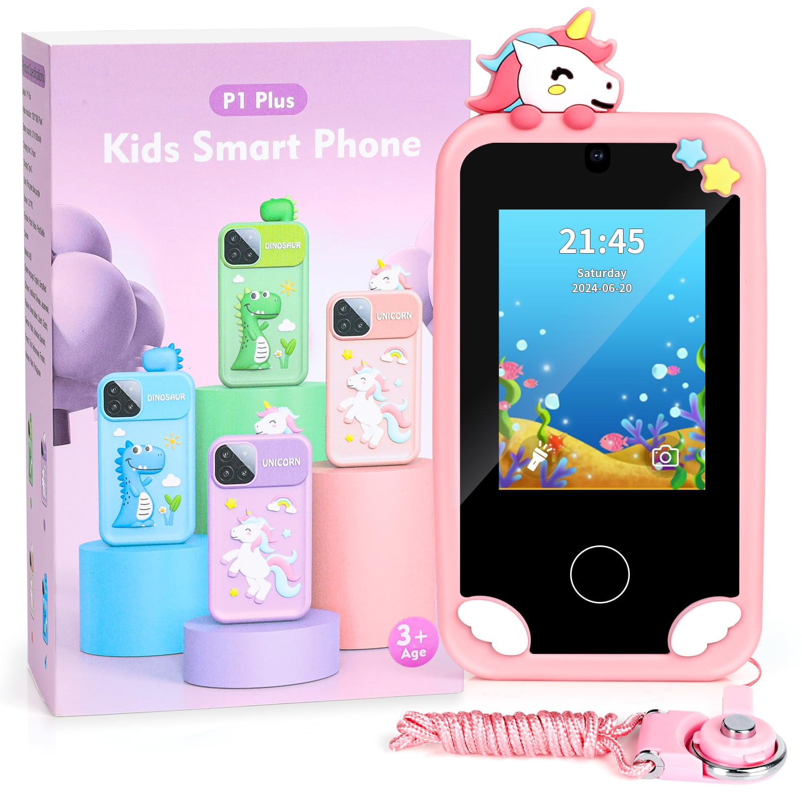 Girl Gifts Age 6 7 8 9 Kid Smart Phones: Presents for 6-10 Year Old ...