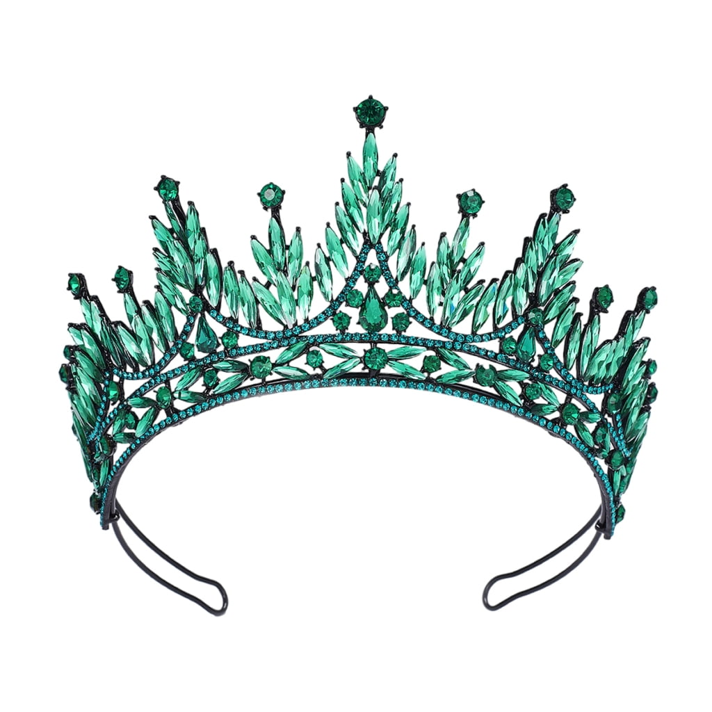 Girl Hair Hoop Glinting Crown Proms for Queen Birthday Headbands Photo ...