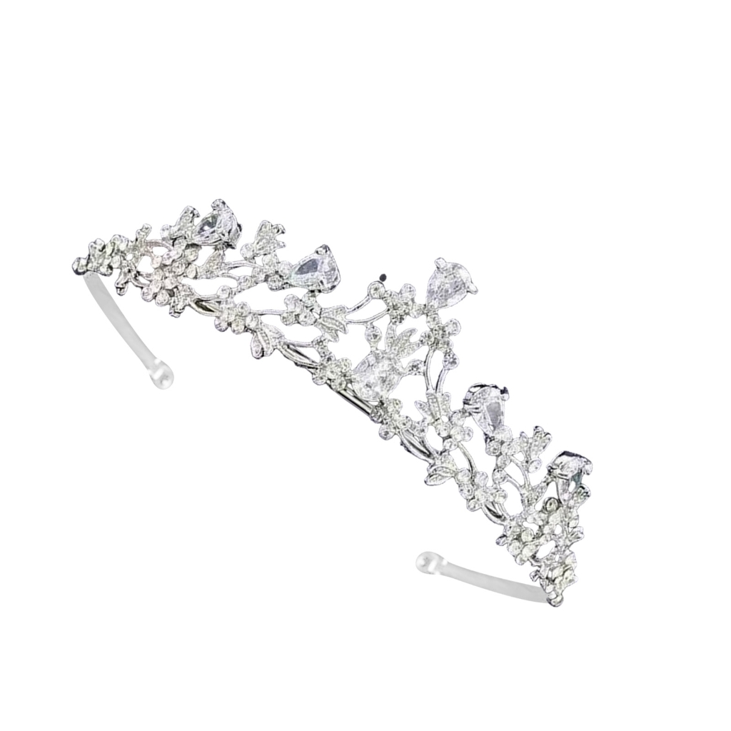 Girl Hair Hoop Glinting Crown for Queen Birthday Heavy Duty Headbands ...