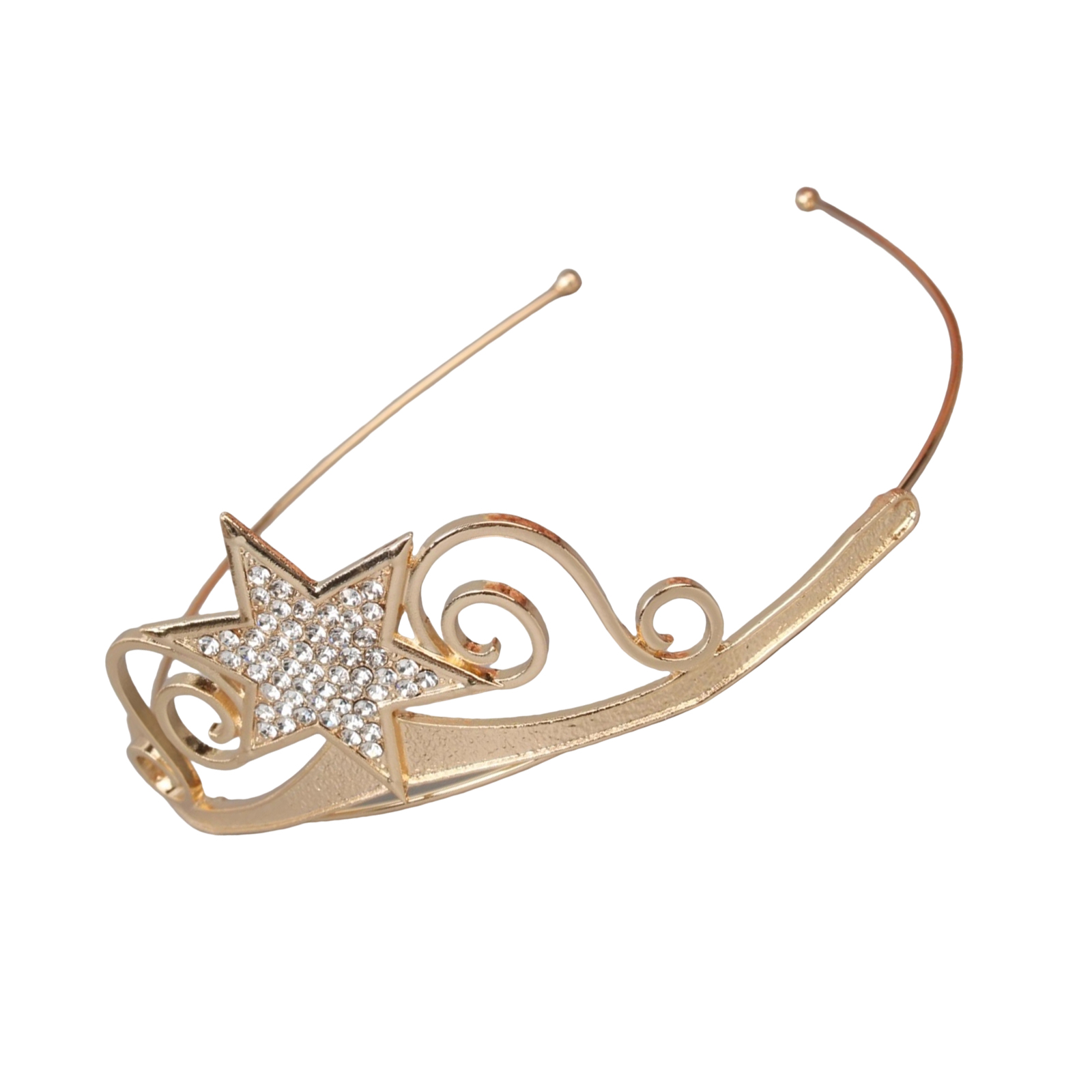 Girl Hair Hoop Glinting Crowns for Birthday Heavy Duty Headbands Photo ...