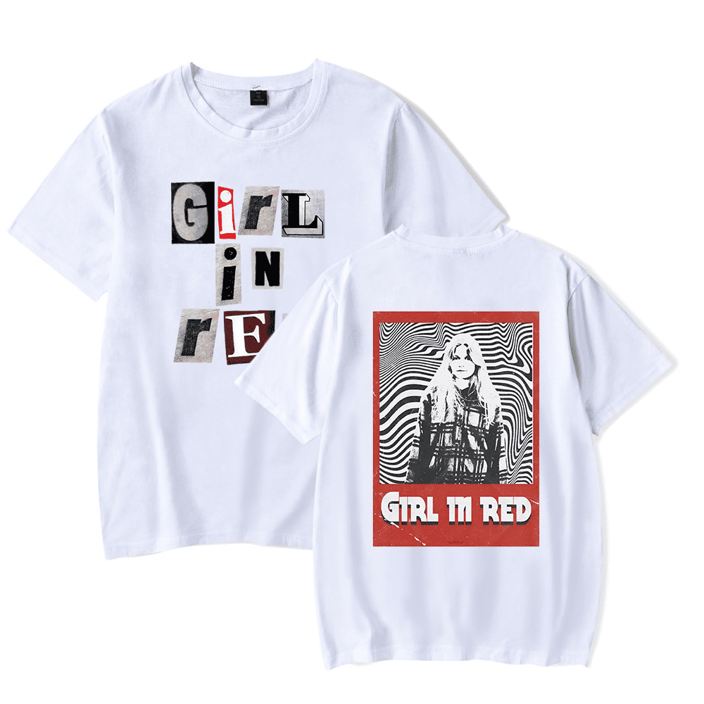 Girl In Red Merch T shirt Men Women Unisex Fashion Short Sleeve Casual ...
