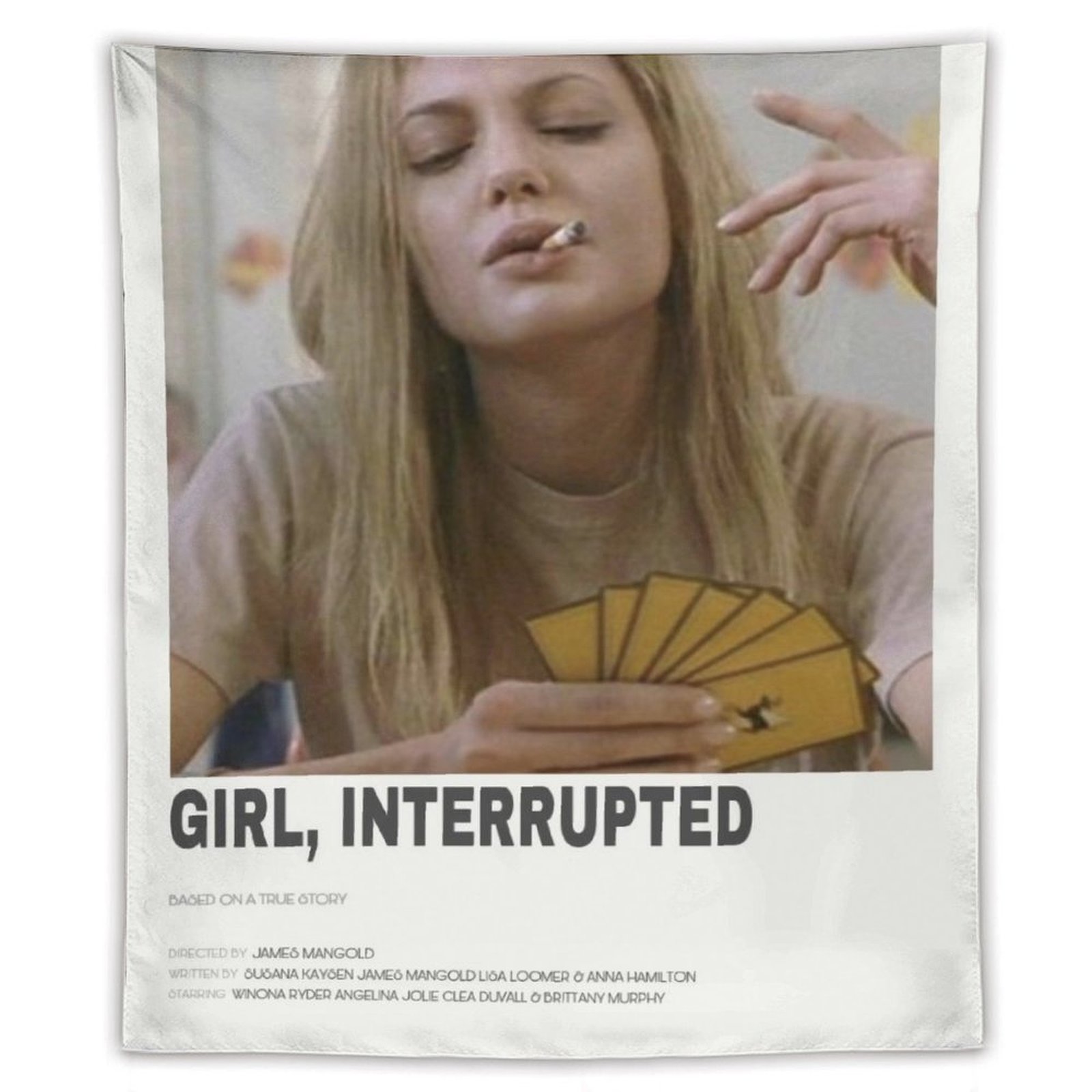 Girl, Interrupted Japanese Anime Tapesty Wall Tapestry Cartoon Poster ...