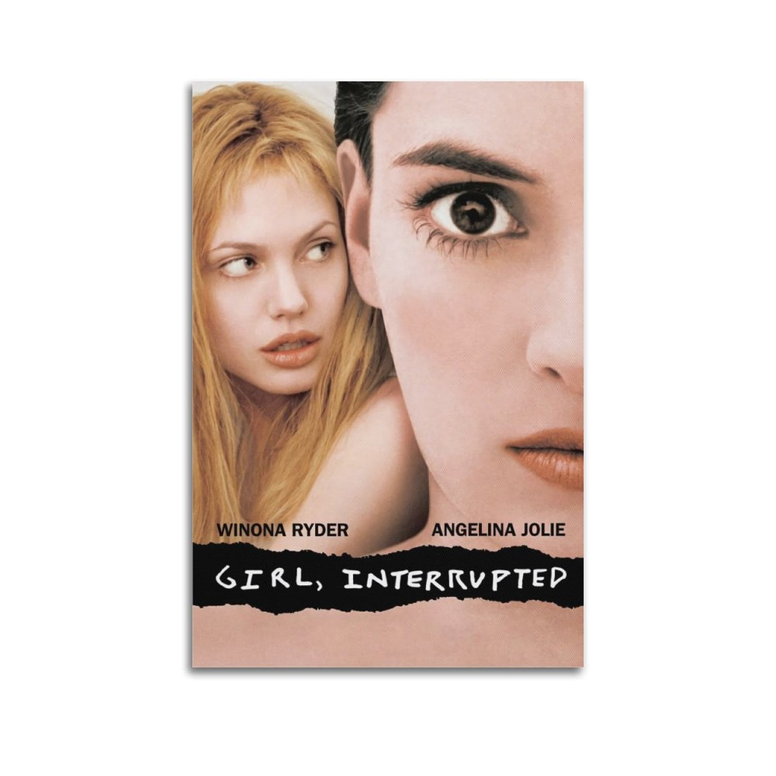 Girl, Interrupted Poster Wall Art Canvas Aesthetic Music And Movies ...