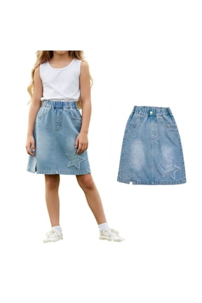 Girls' Denim Skirts