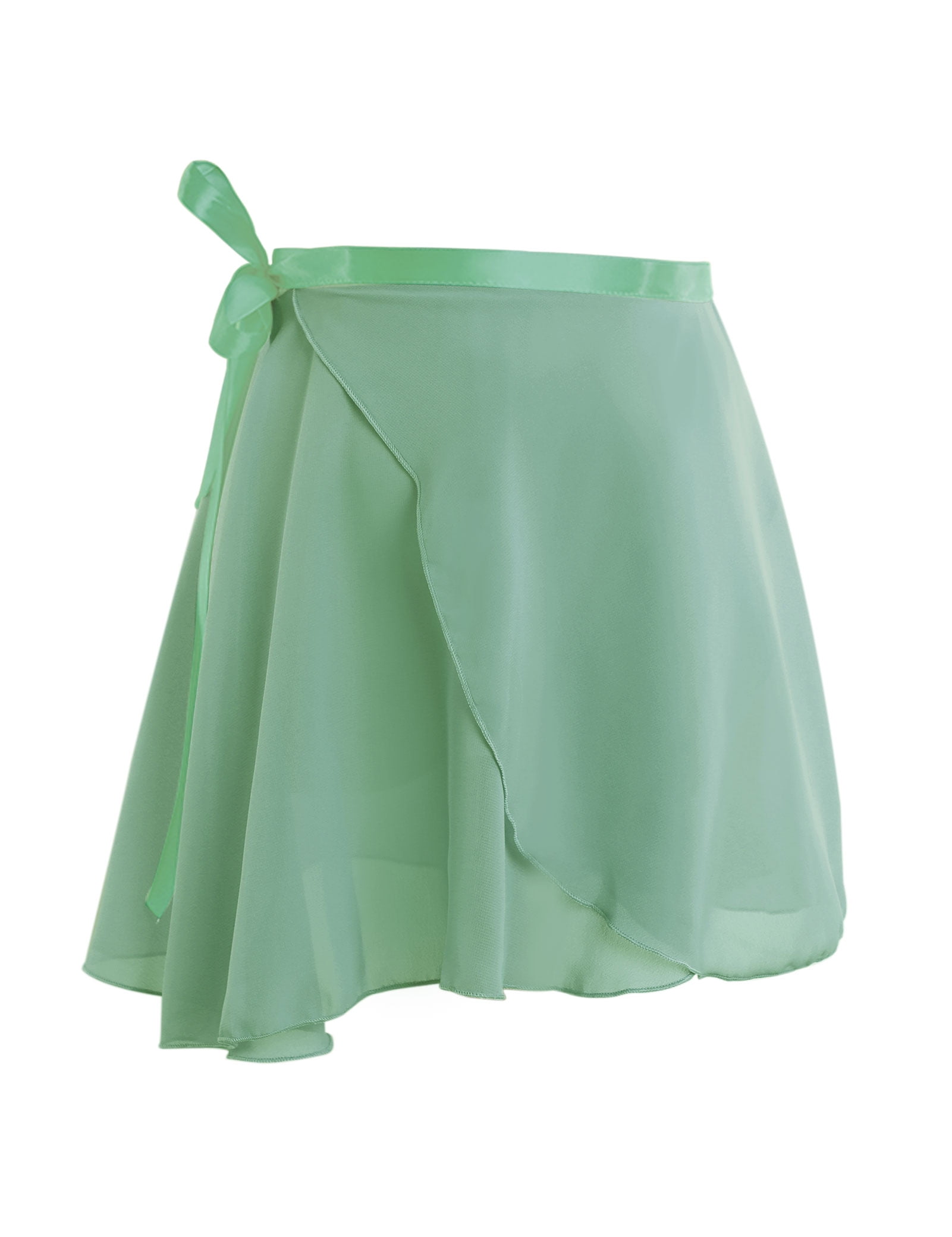 Girl Kids Ballet Chiffon Layered Tutu Dance Skirt Dancewear Dress ...