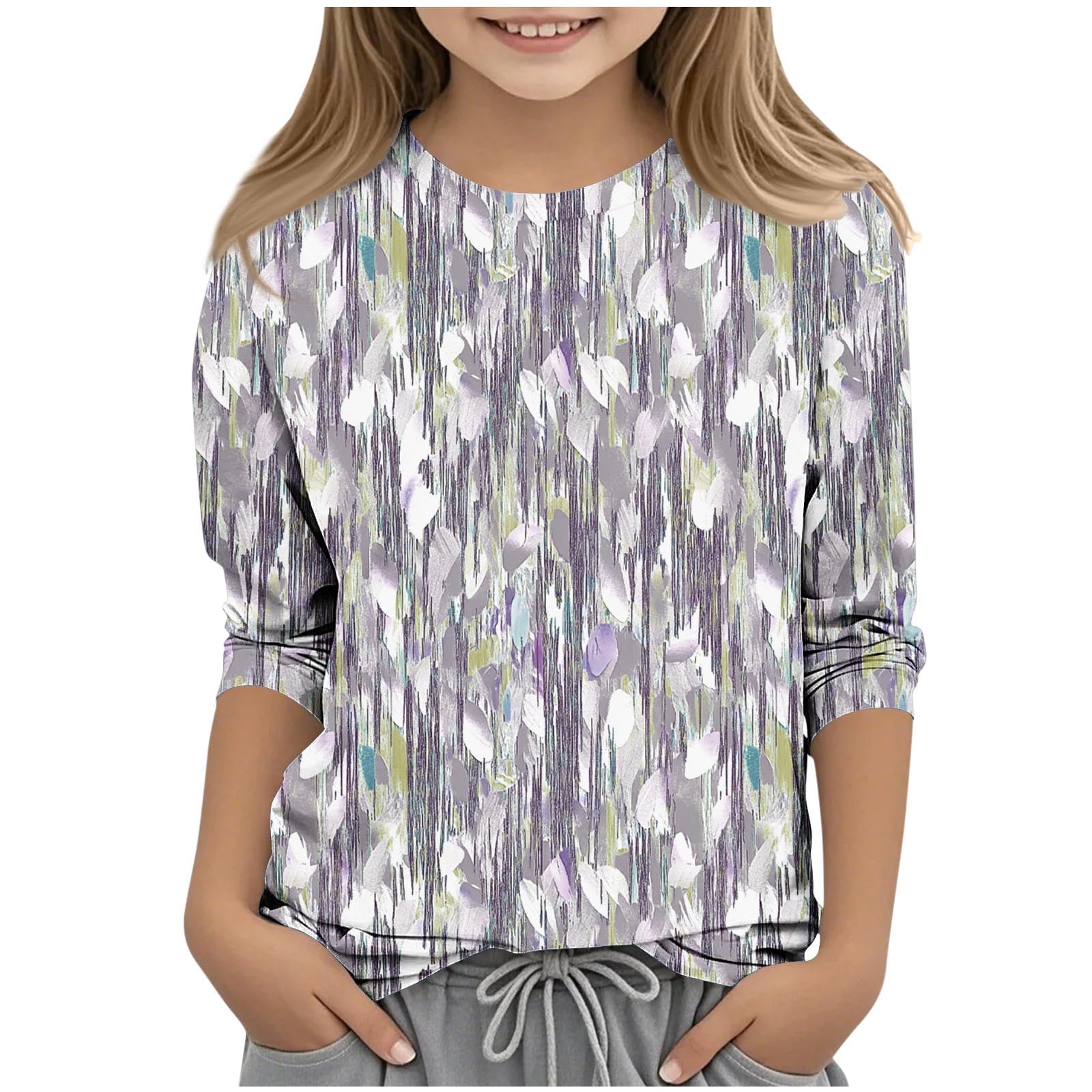 Girl Long Sleeve Shirts Girls Tops Size 8-10 Girls Size 18 Clothes ...