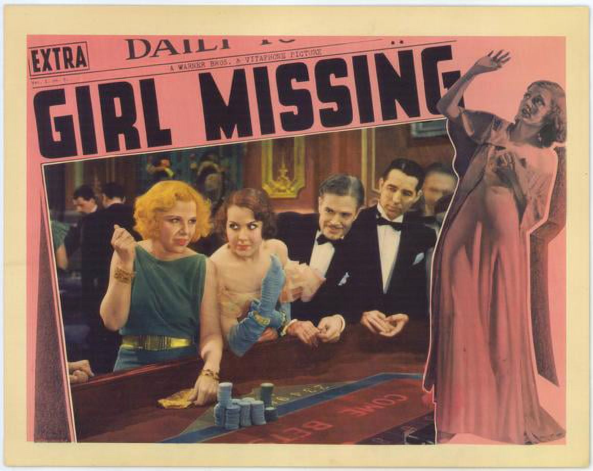 Girl Missing - movie POSTER (Style D) (11" x 14") (1933) - Walmart.com