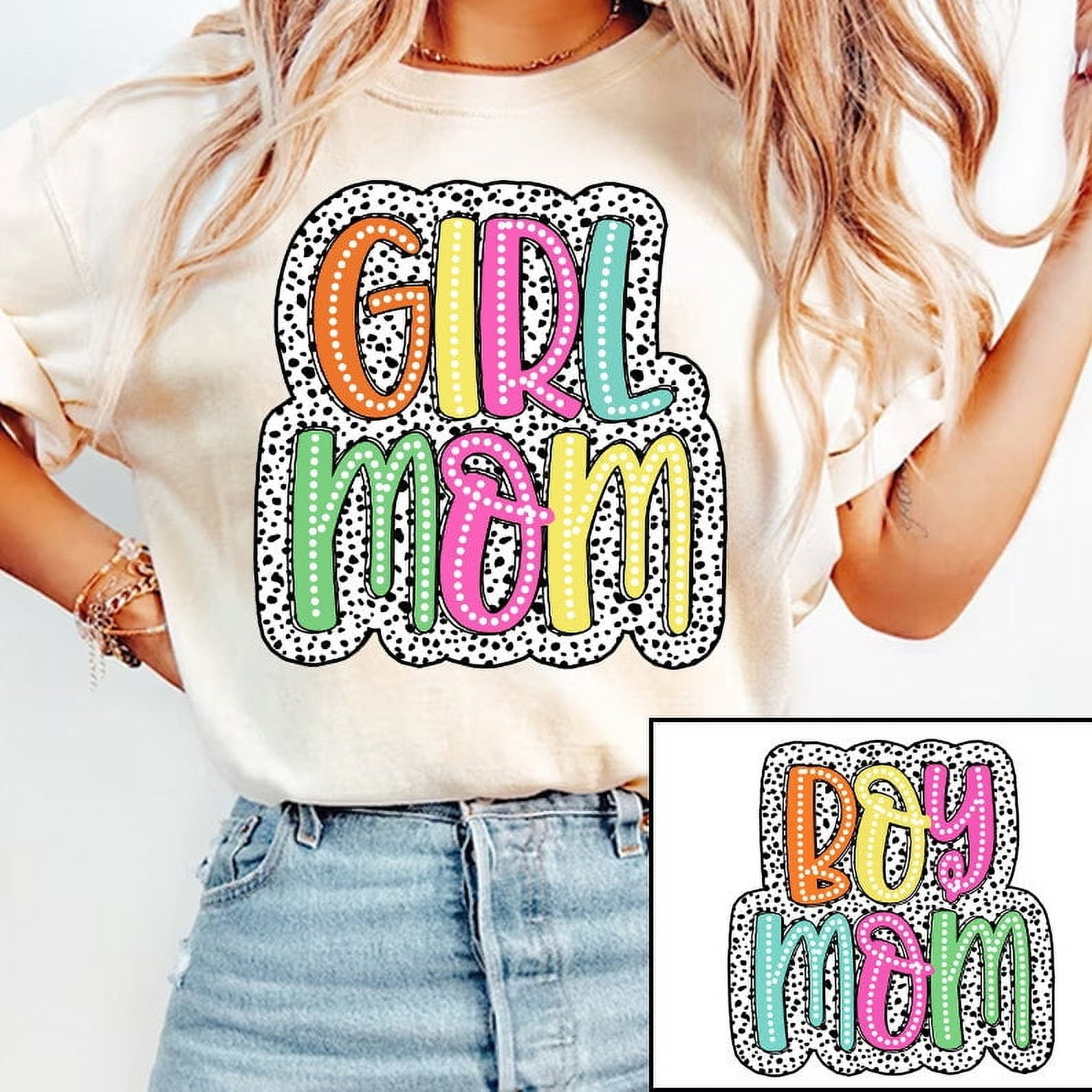 Girl Mom Boy Mom Dalmatian Dalmatian Dots Mothers Day Mama New Mom Gift ...