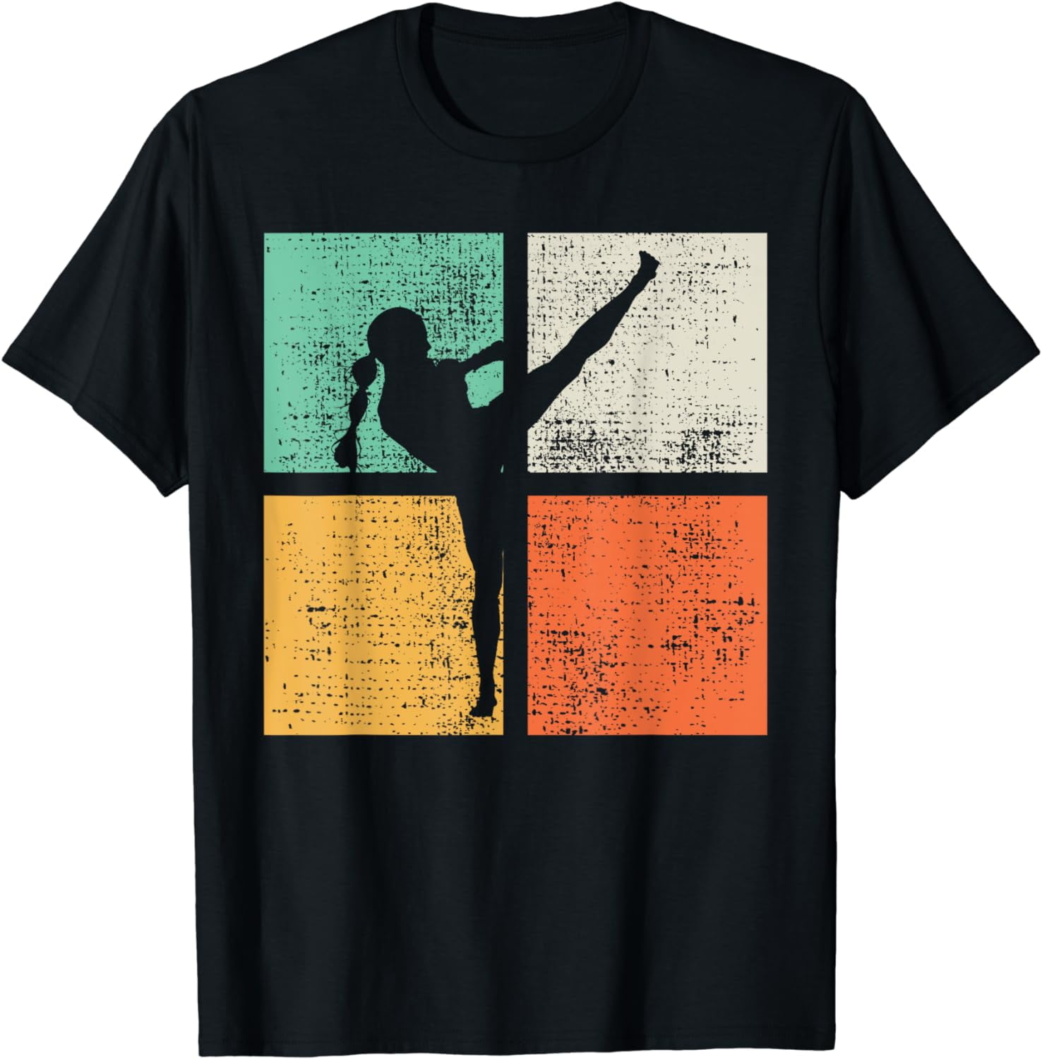 Girl Muay Thai Kickboxer T-Shirt - Walmart.com