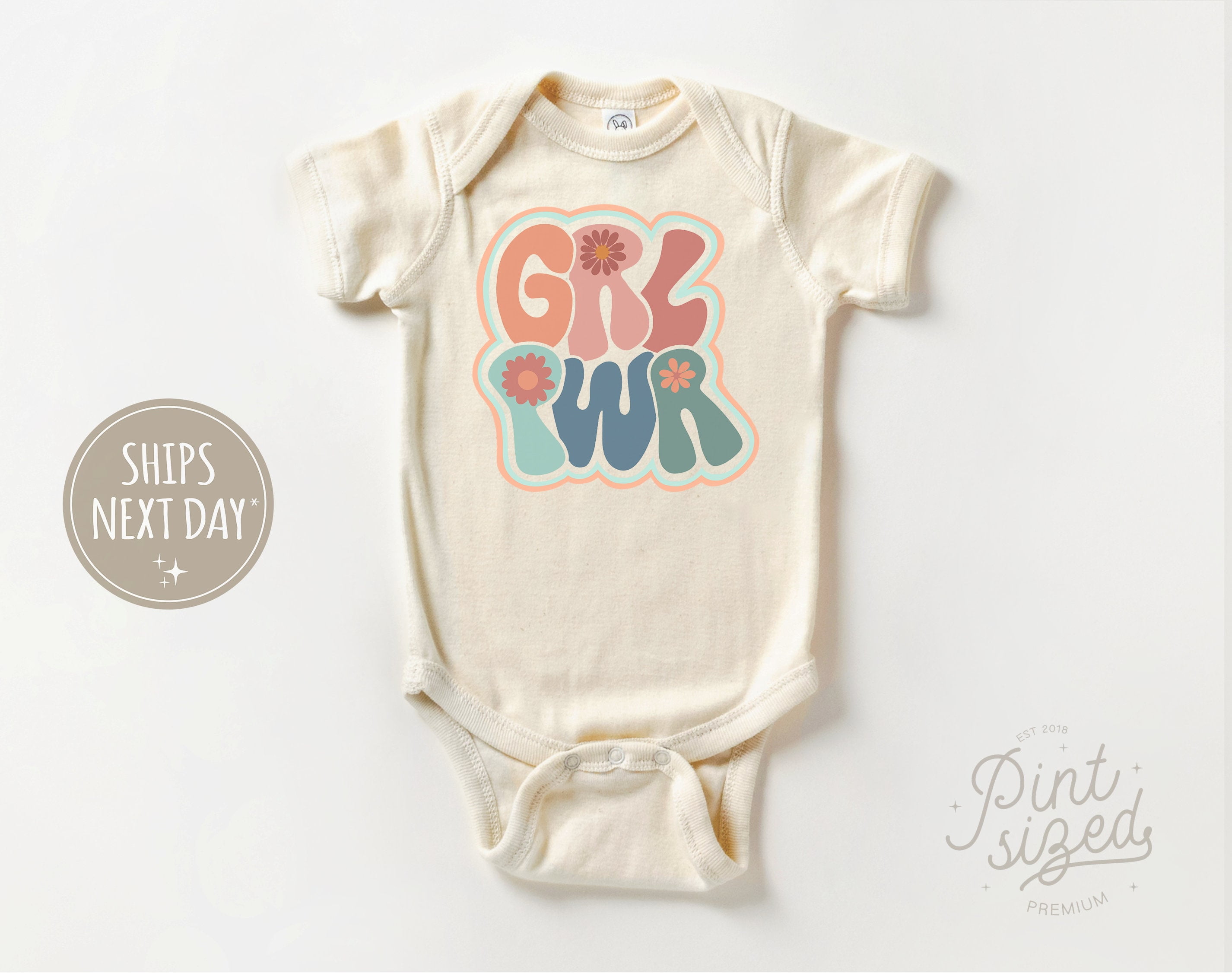 Girl Power Onesie, Boho Activism Bodysuit, Cute Baby Onesie Cute Baby ...